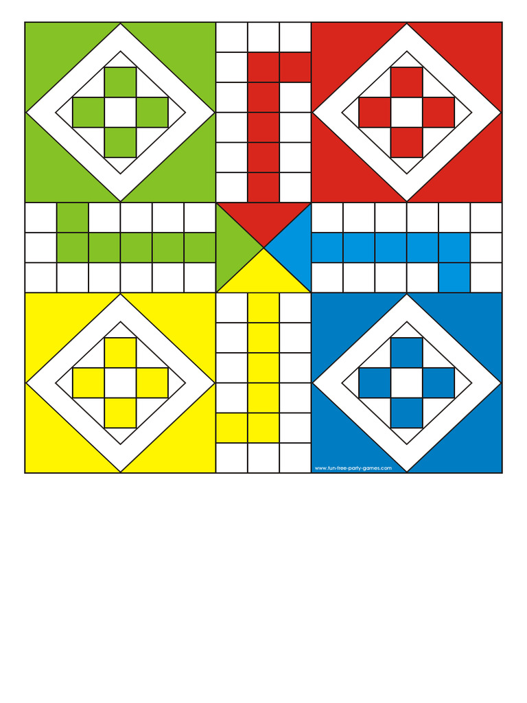 5 Ludo Template | PDF