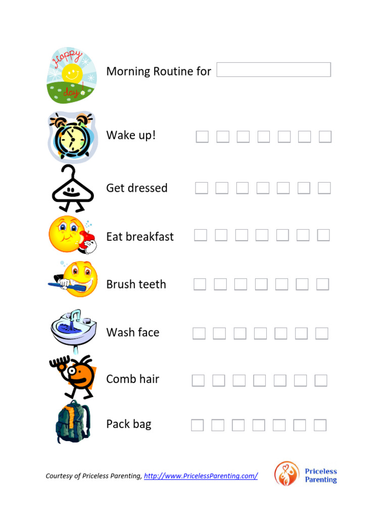 Morning Routine | PDF