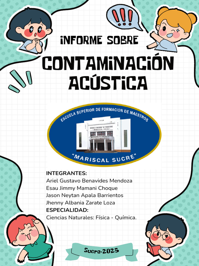 Fuentes y efectos de contaminación acústica | PDF | Sonido | ruido