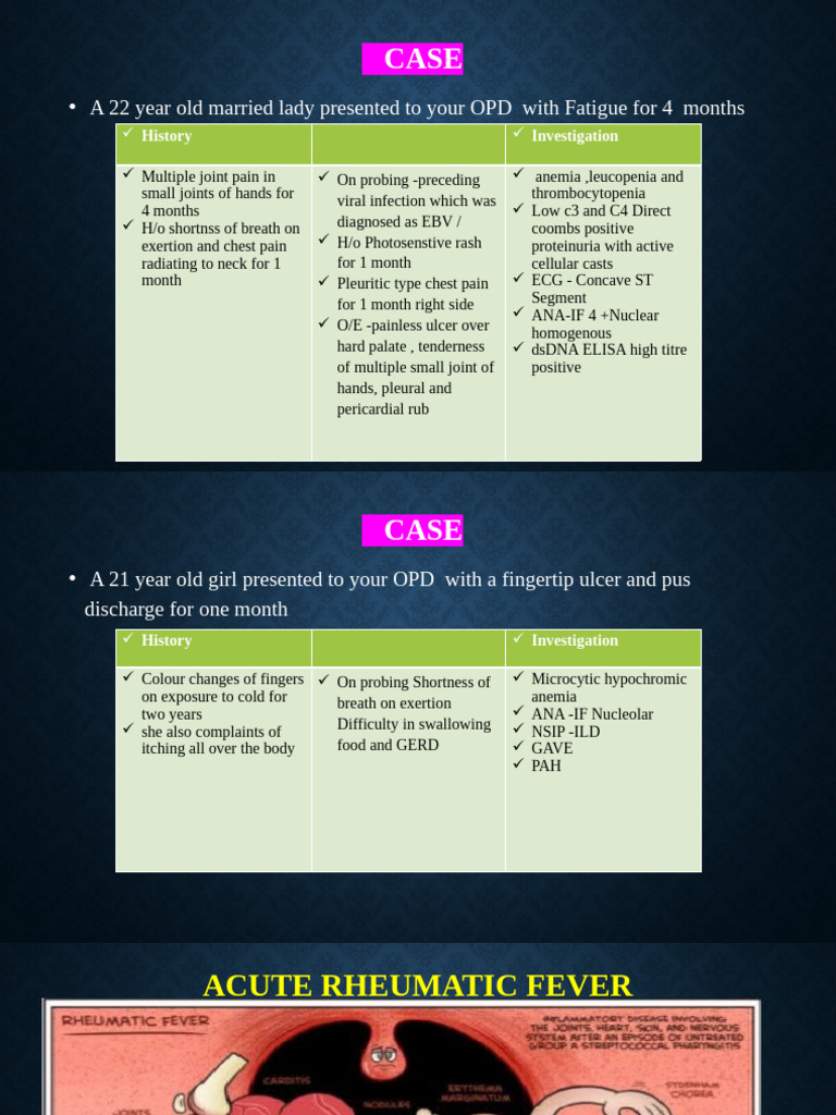 Acute Rheumatic Fever | PDF | Heart | Streptococcus