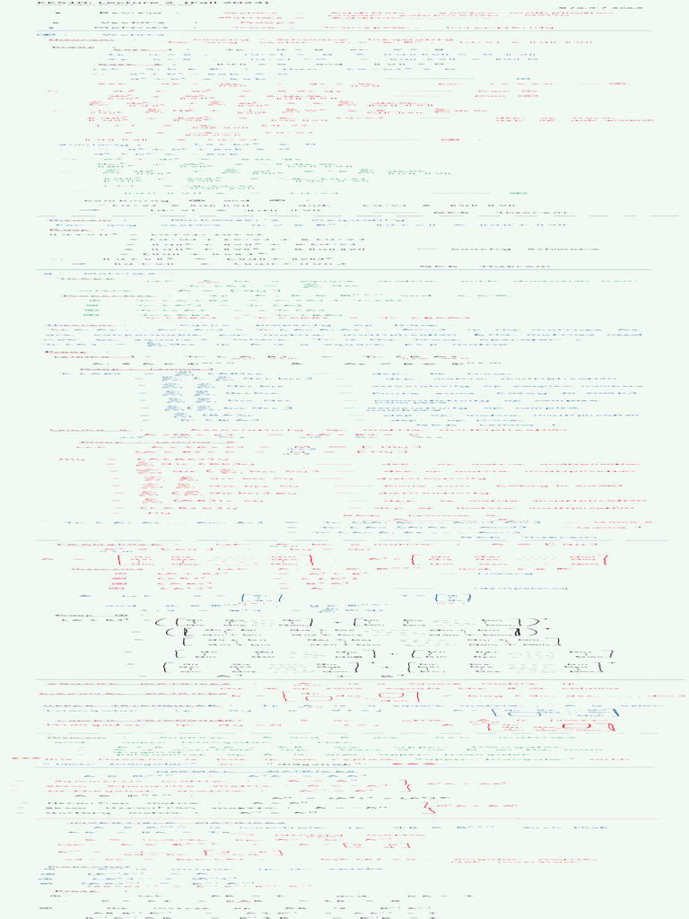 EE510 Lecture 2. (Fall 2023) | PDF