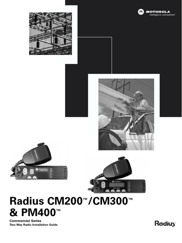 Motorola Radius CM300 Installation Guide | PDF | Ignition System ...