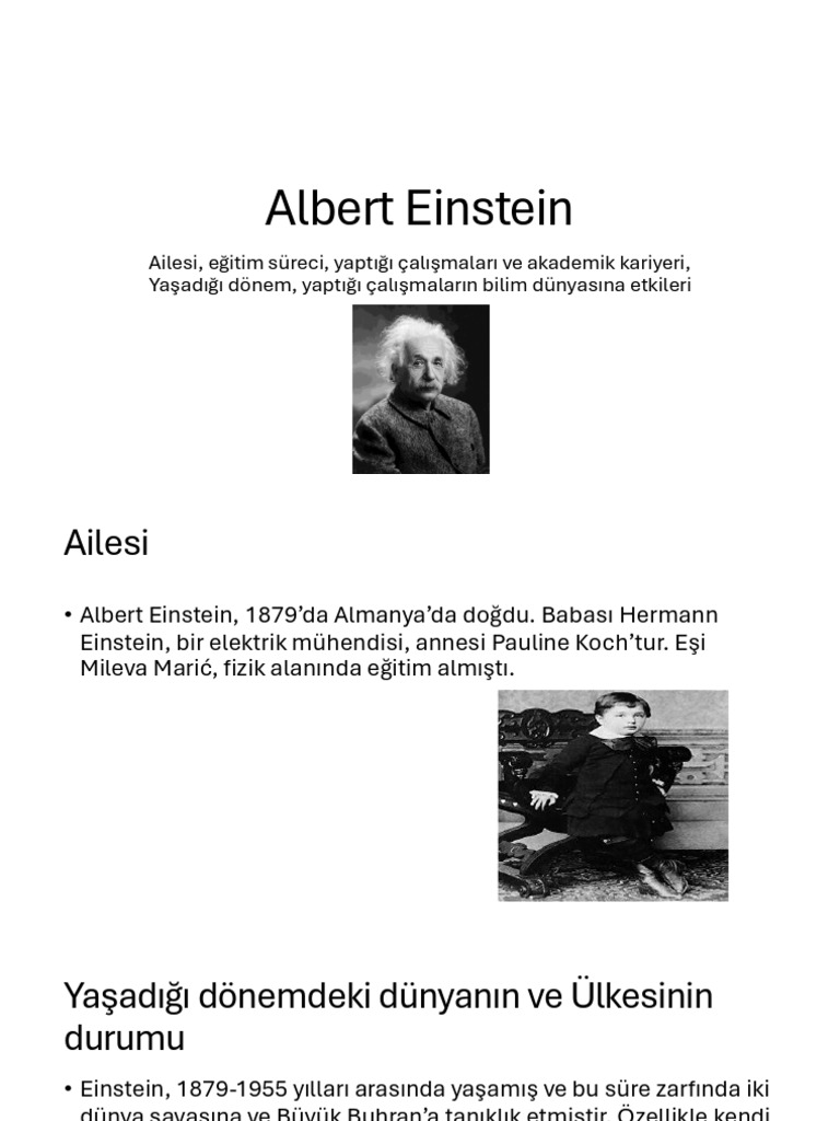 Albert Einstein | PDF