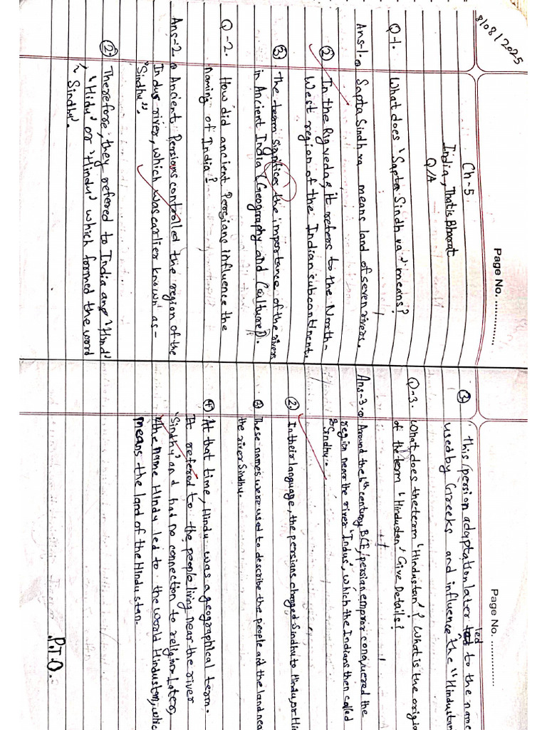 History Class 6 | PDF