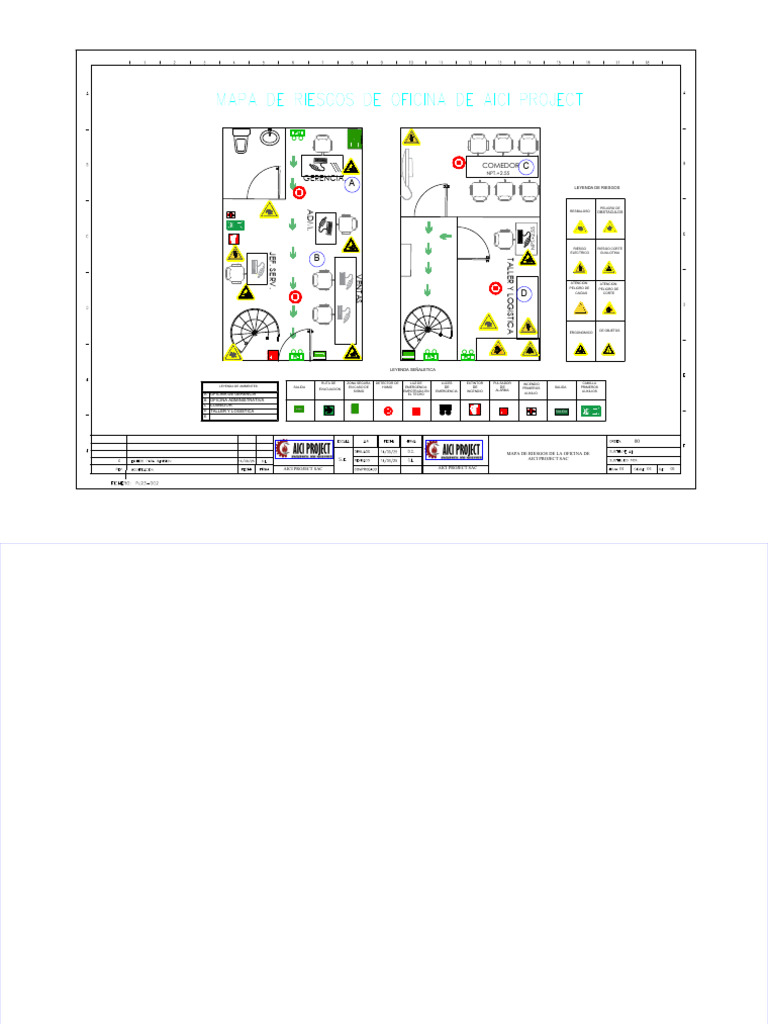 Mapa de Riesgos AICI Project SAC | PDF | Incendios | Lucha contra incendios