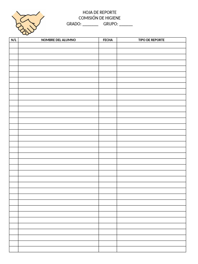 Hoja de Reporte | PDF