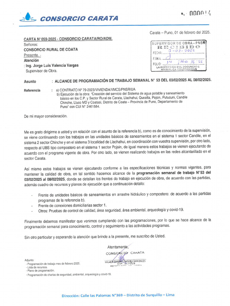 Carta #059-2025 CC | PDF