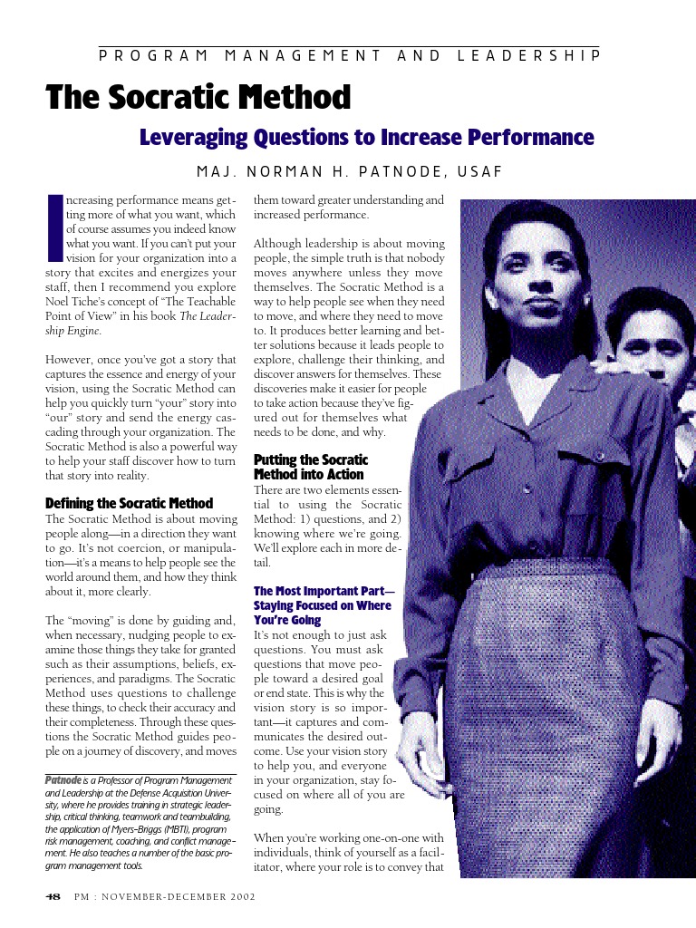 How To Ask Questions Like Socrates | PDF | Question | Justification