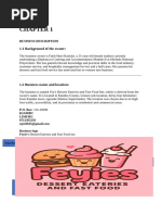 Ice Cream Business Proposal Sample | PDF | Ice Cream | Confectionery