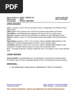 Normal Breast Ultrasound Report Template | PDF