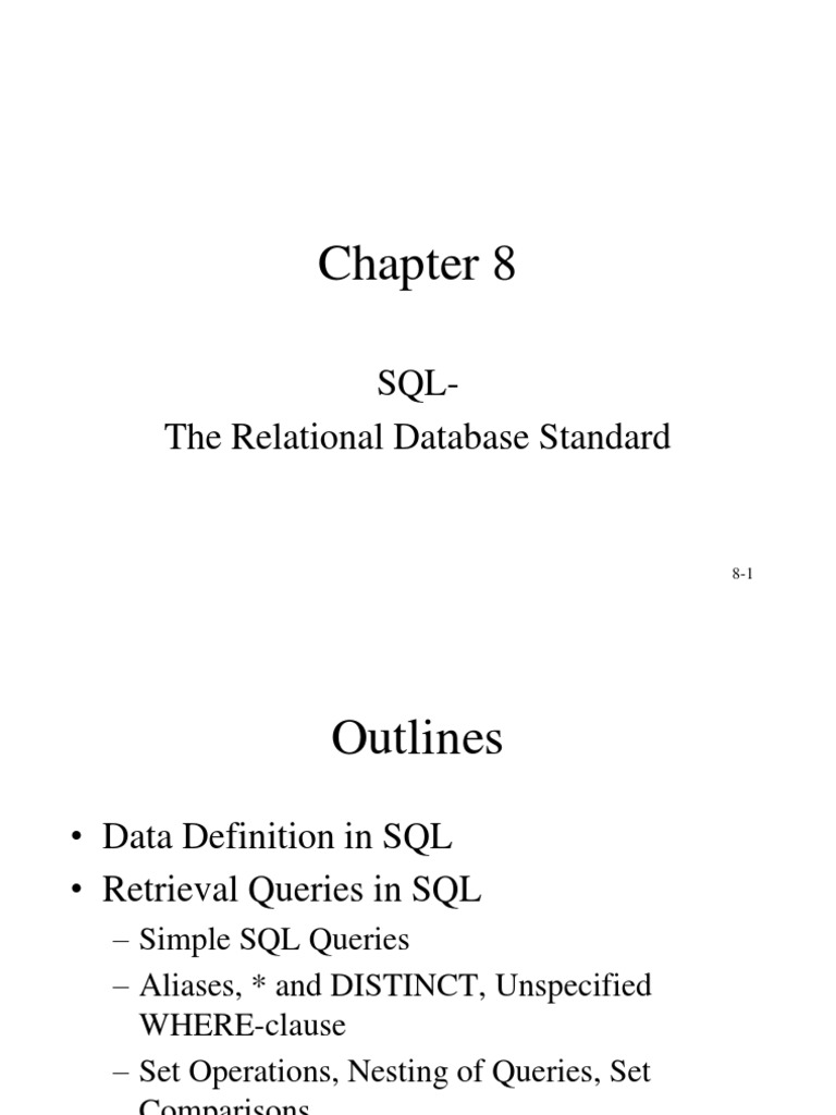 Dbase 8 | PDF | Relational Database | Sql