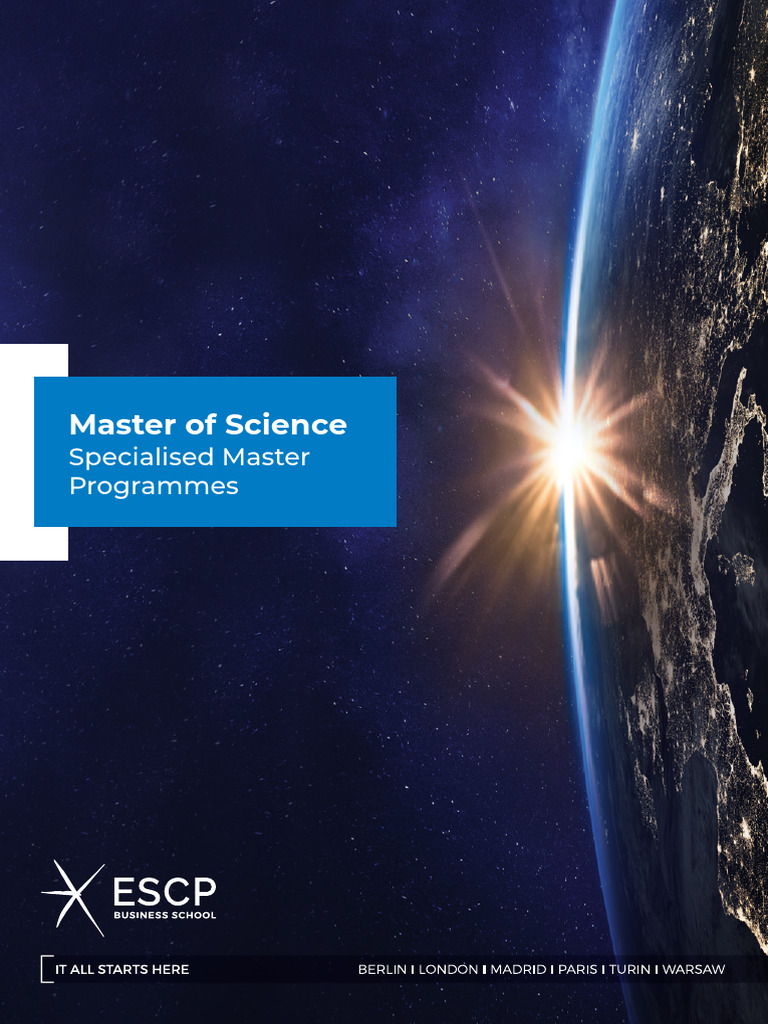 MSC Brochure 2025 | PDF | Academic Degree | Marketing