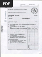 g9 External Computer Studies 2025 | PDF