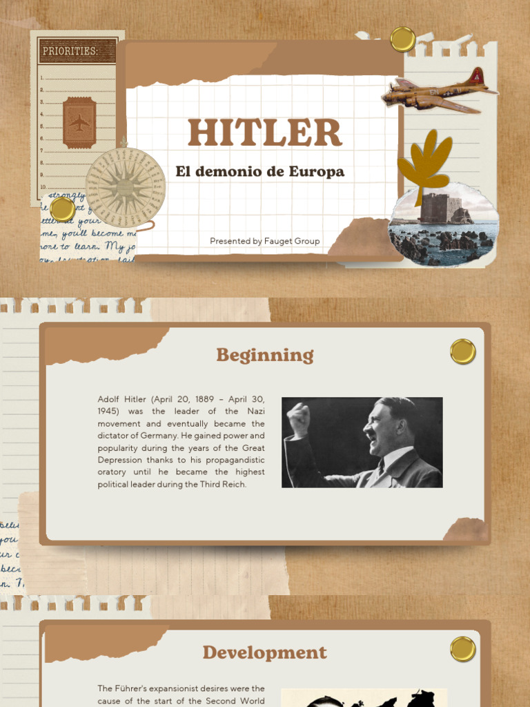 Adolf Hitler: Rise, War, and Policies | PDF