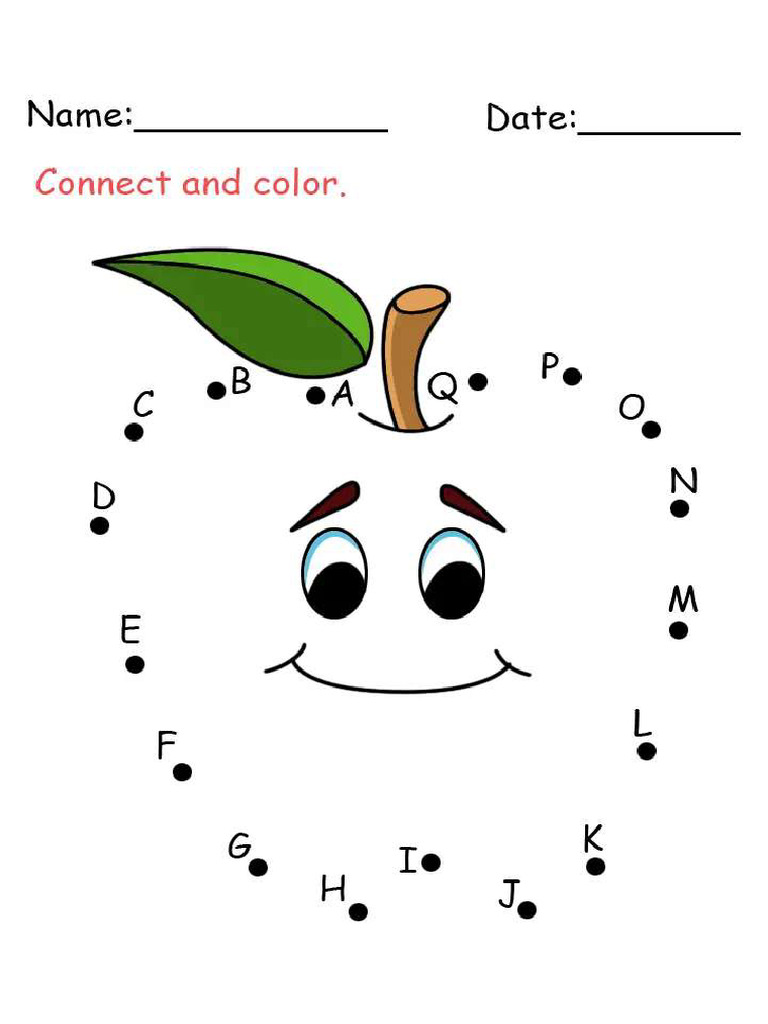 Apple Connect The Dot Activity | PDF