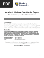 Academic Referee Report Guidelines | PDF | Postgraduate Education ...