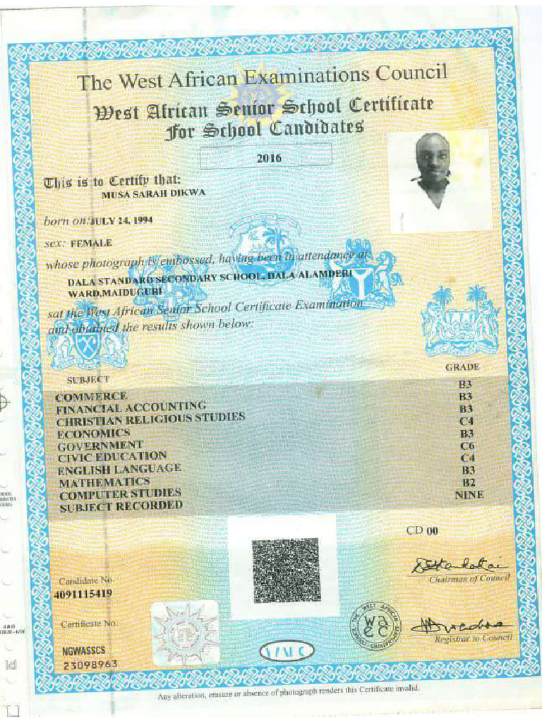 WAEC | PDF