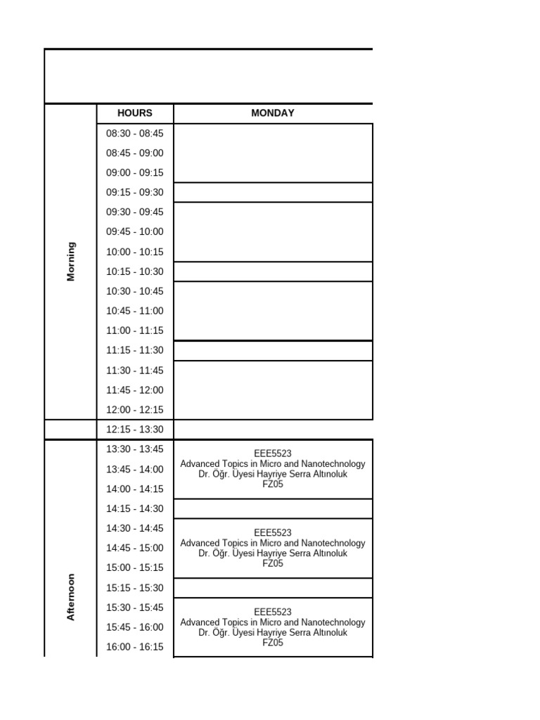 2025 Graduate Course Schedule EEE | PDF | Science | Electromagnetism