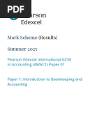IGCSE Accounting Format Cheat Sheet | PDF | Expense | Income Statement