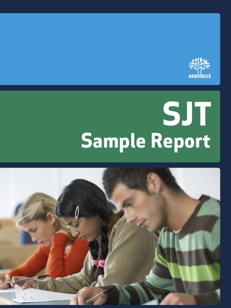 SJT Sample Report | PDF | Competence (Human Resources) | Test (Assessment)