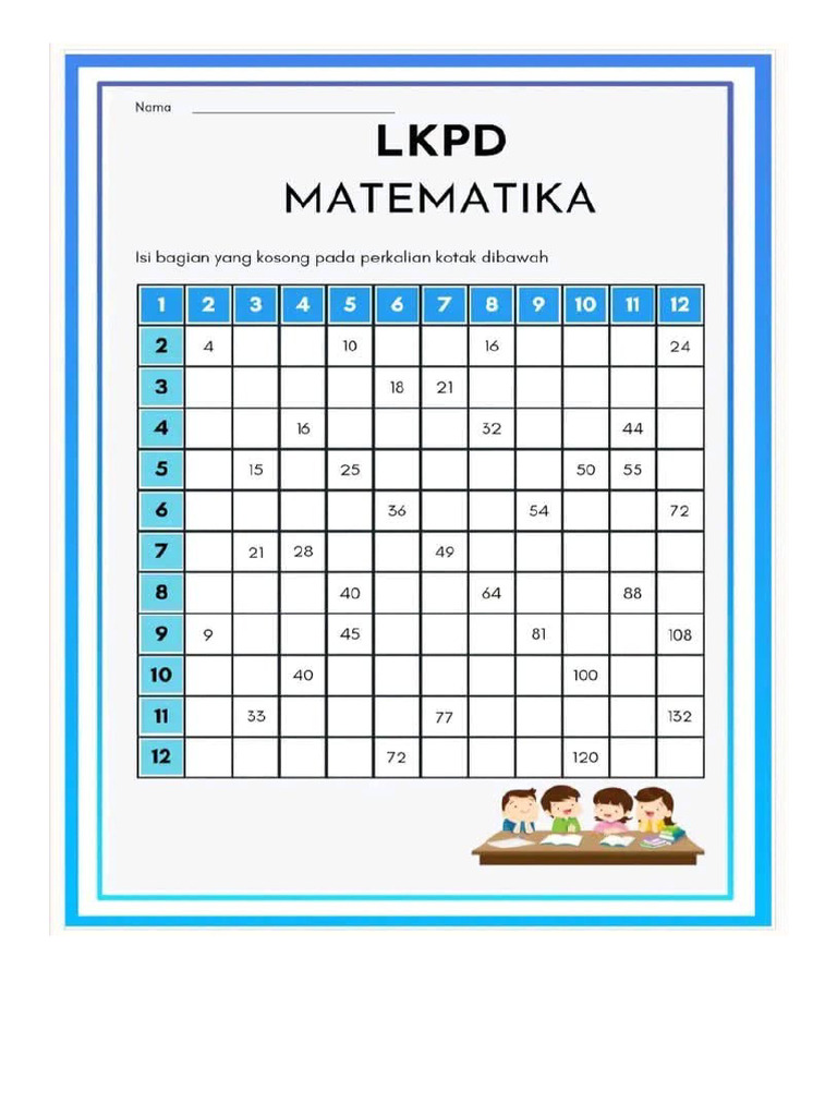 LKPD Kelas 1 - 3 SD | PDF