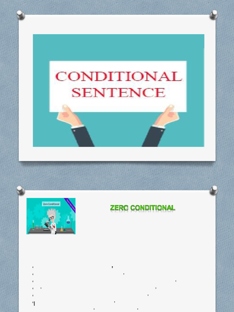 Conditional Sentences | PDF