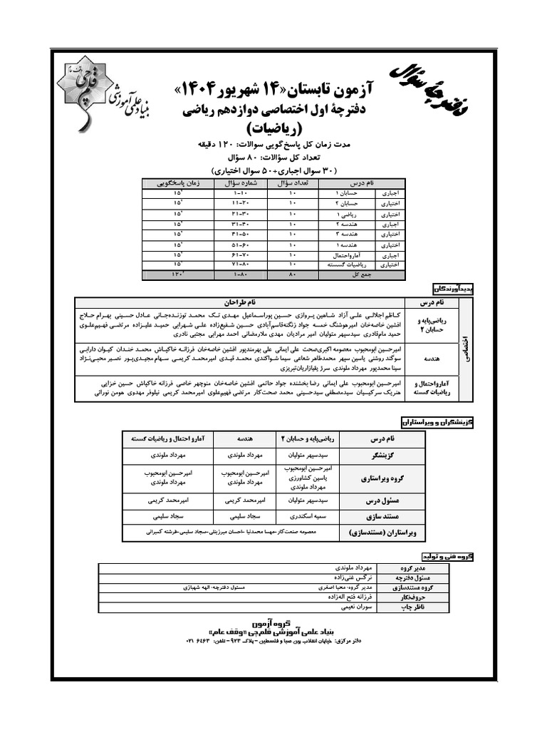 12R Kanoon 14shahrivar1404 (Konkur - In) | PDF