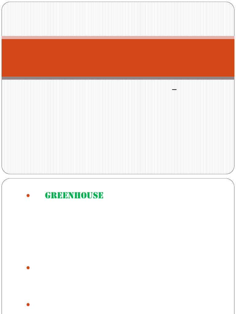 Lecture Planning and Design of Greenhouse | PDF | Greenhouse | Roof