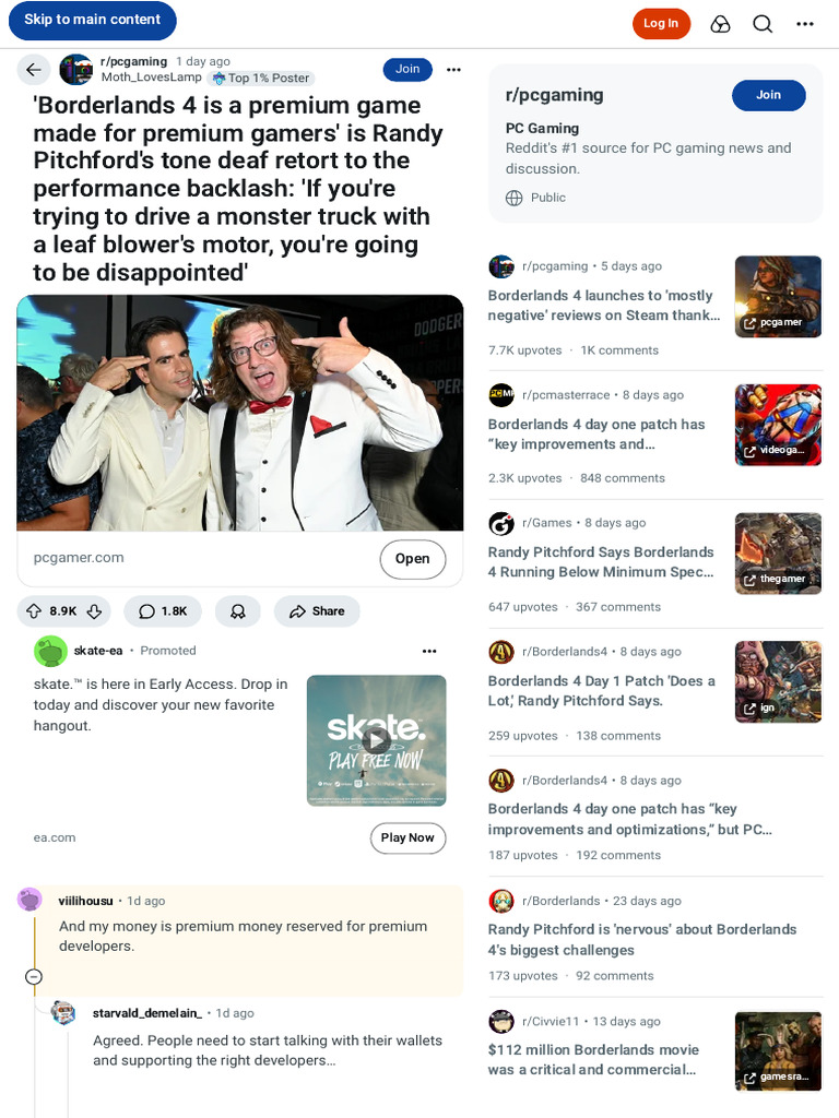 Borderlands 4: Premium Game Controversy | PDF | Video Games
