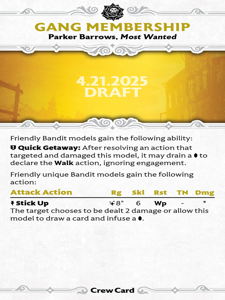 Bandit Model Abilities and Actions Guide | PDF | Ballistics | Flight
