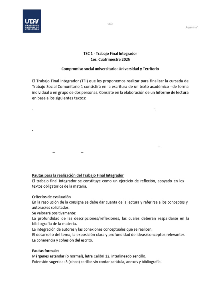 Tfi TSCV1-2025 | PDF