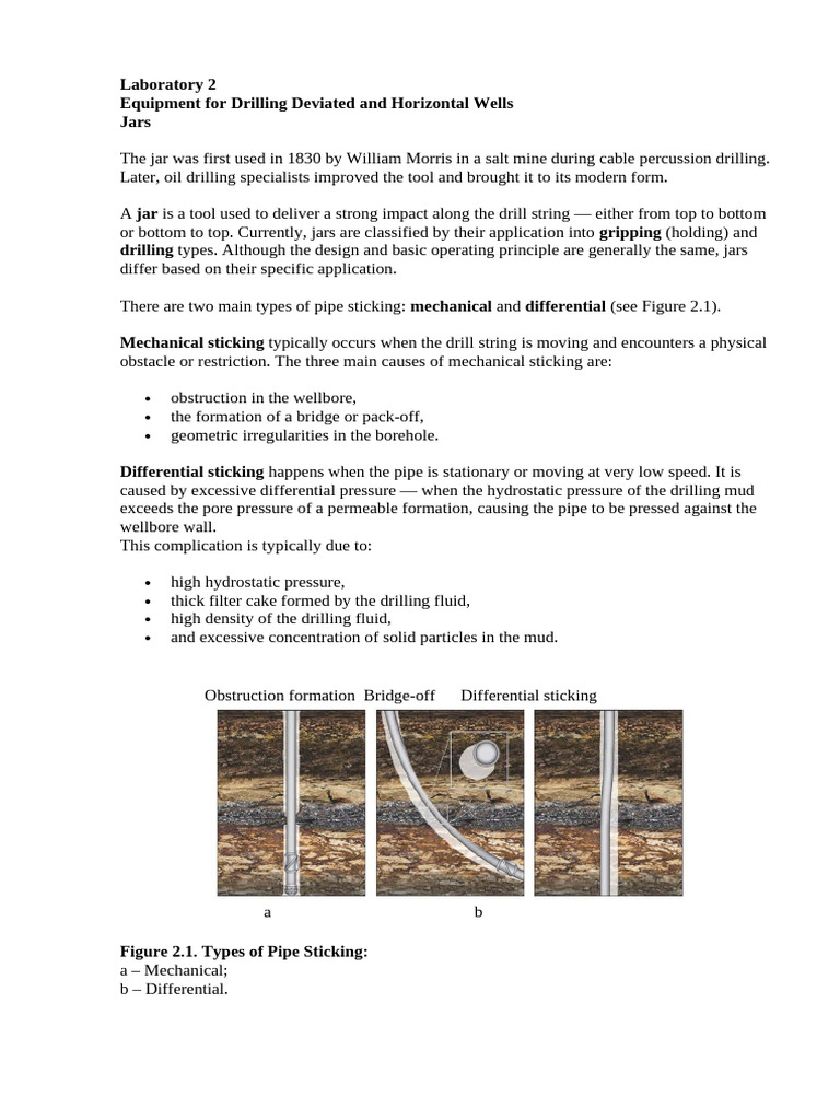 Drilling Equipment for Deviated Wells | PDF | Mechanical Engineering