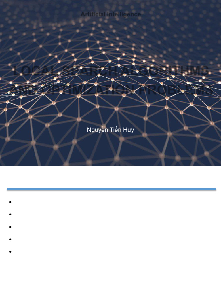 Local Search Algorithms Overview | PDF | Genetic Algorithm ...