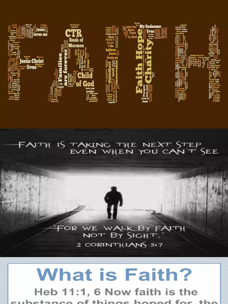 What Is Faith PDF | PDF