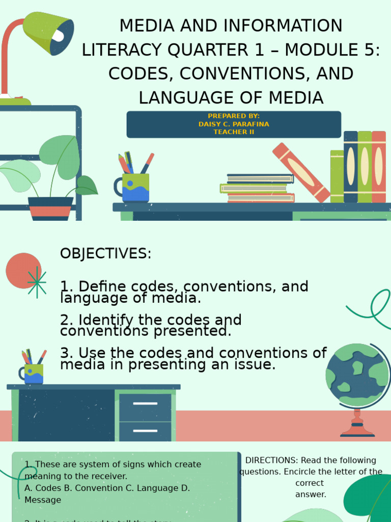 Media Codes and Conventions Explained | PDF | Information | Symbols