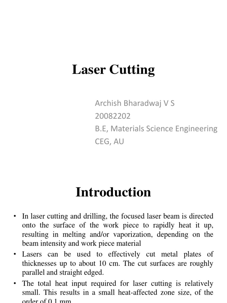 Laser Cutting | PDF | Nozzle | Laser