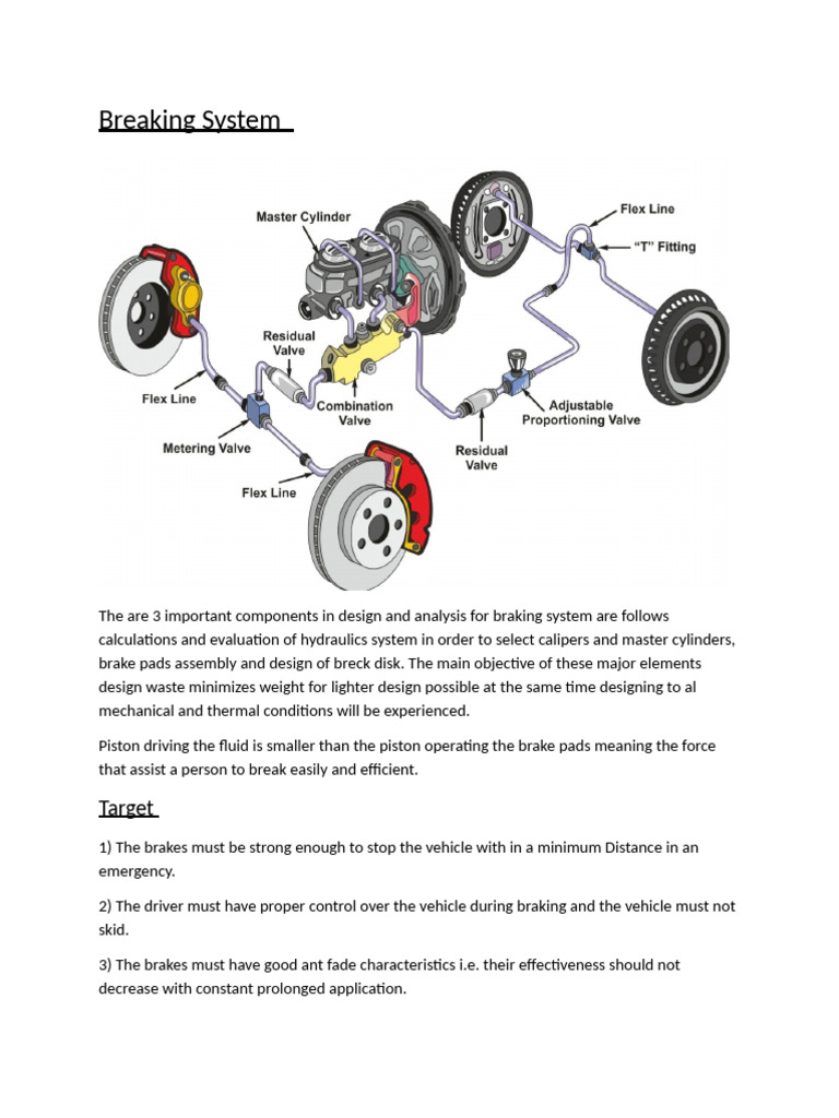 Breaking System | PDF | Brake | Vehicle Technology