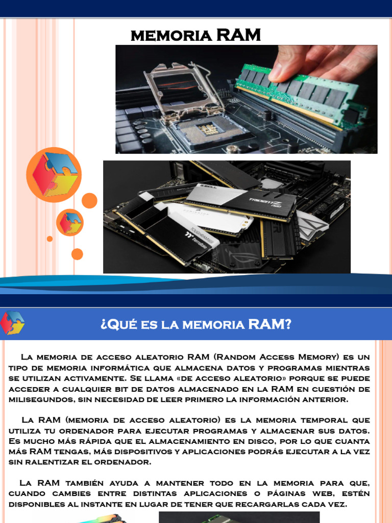 Guía Completa sobre Memoria RAM | PDF | Memoria de acceso aleatorio ...