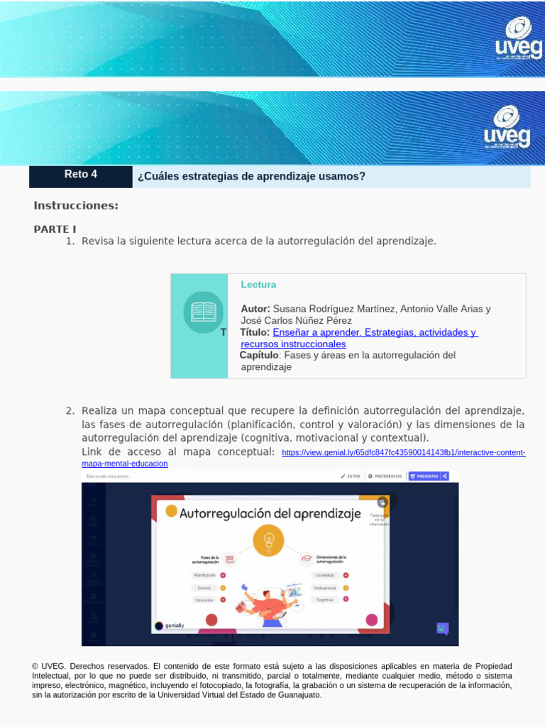 Serrano - Ximena - R4 - U2 Taller de Estrategias de Aprendizaje UVEG | PDF | Aprendizaje ...