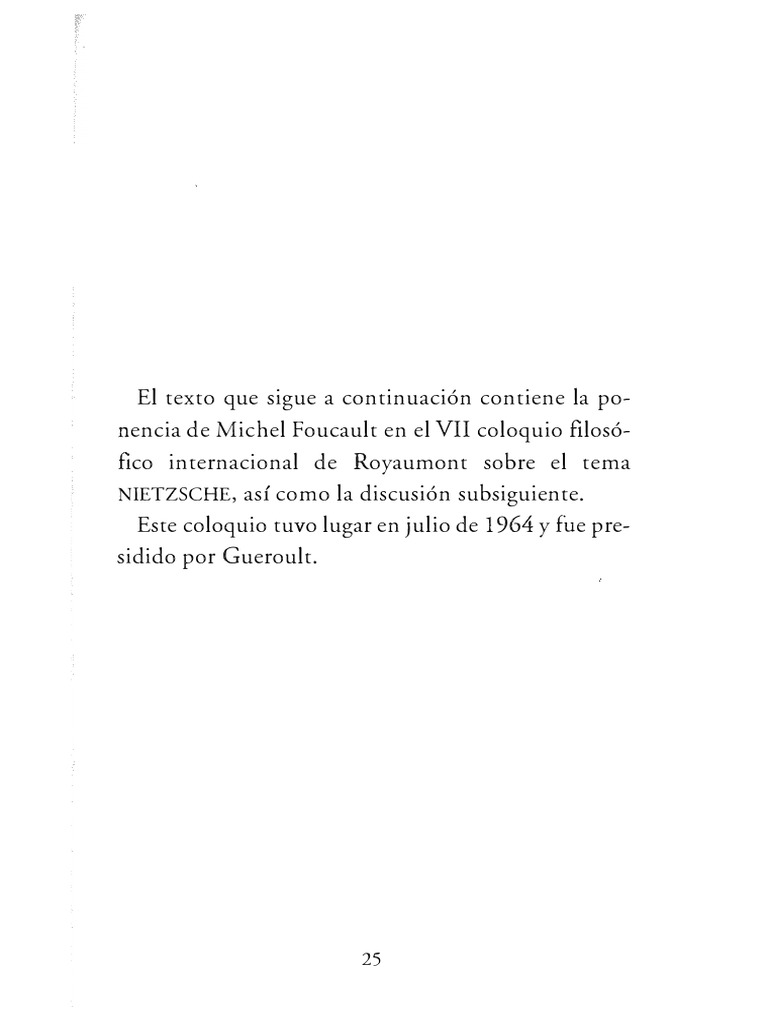 Nietzsche Freud Marx Foucault | PDF