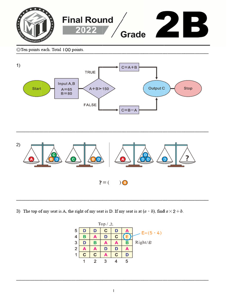 Math Puzzles and Logic Problems | PDF