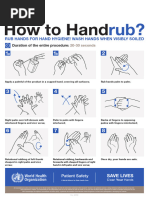 Handwashing Procedure Guide | PDF | Hand Washing | Hygiene