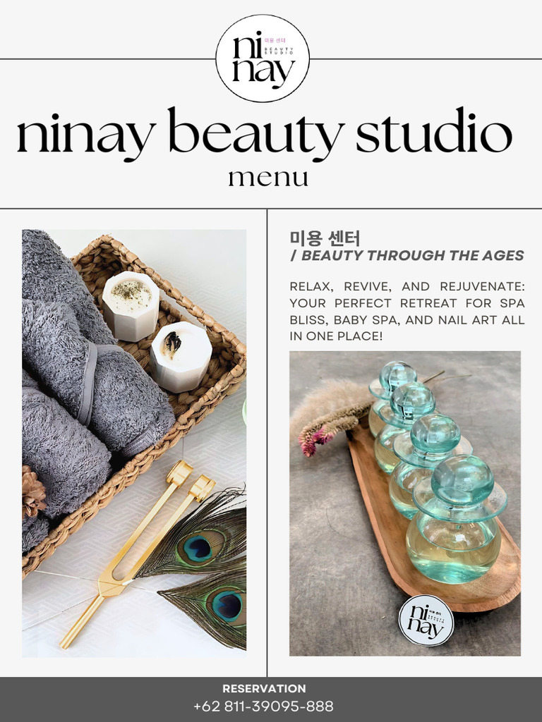 Ninay Beauty Studio Menu - Update28 Juli | PDF | Nail (Anatomy) | Human ...