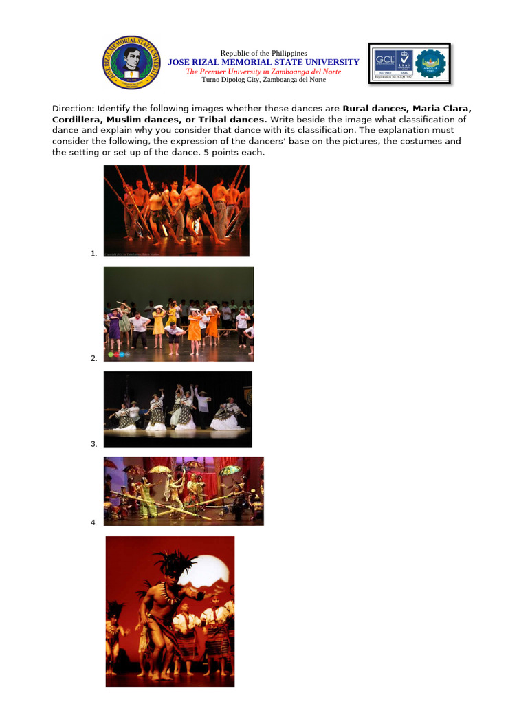 Classification of Dances | PDF