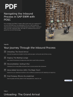 EWM Inbound Processing: POSC & LOSC | PDF | Warehouse | Computing