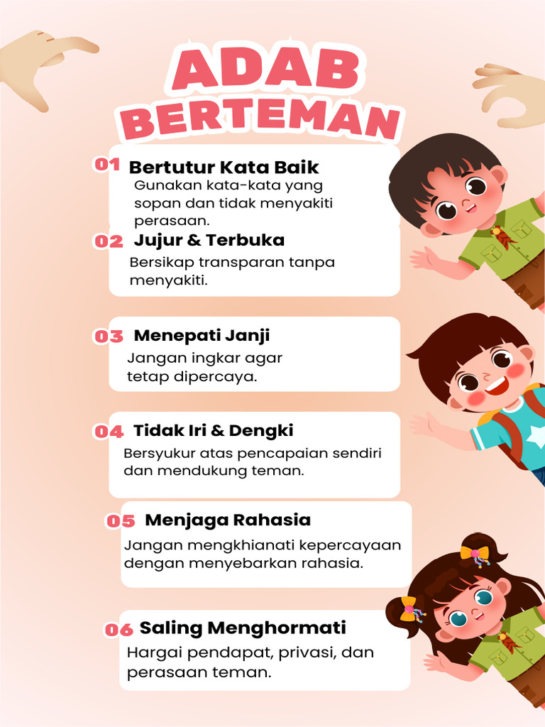 Etika Berteman yang Baik dan Sopan | PDF