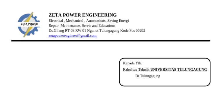 Zeta Power Engineering | PDF