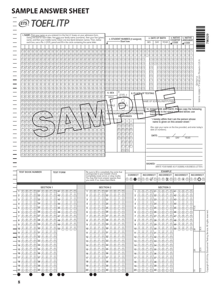 SAMPLE ANSWERSHEET | PDF | Chess Theory | Chess