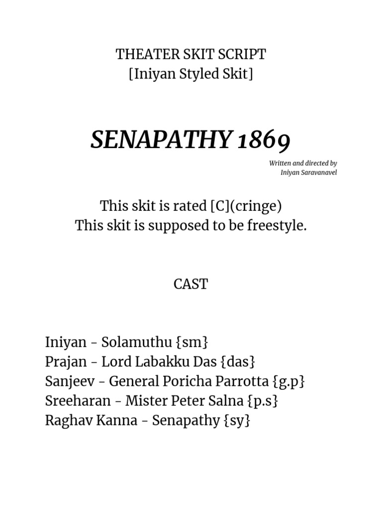 Lanjam and Corruption Skit | PDF | Corruption | Professional Ethics