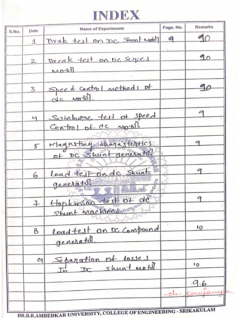 Exp 1 . Brake Test on Dc Shunt Motor | PDF